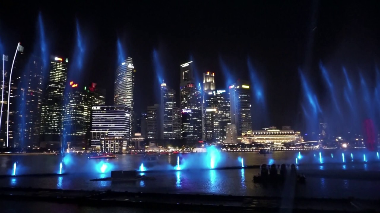 Spectra Light & Water Show, Marina Bay Sands - Singapore - YouTube