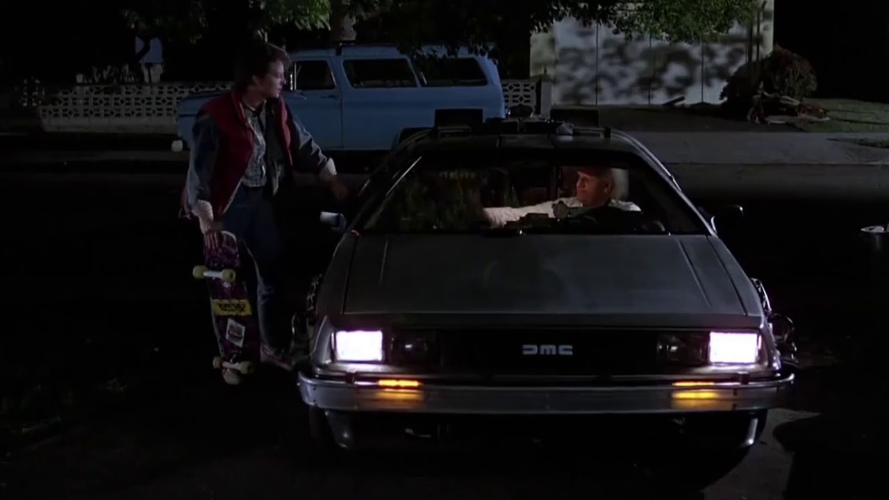 Back to the future 1 - Marty home and Doc going to 2015 - YouTube