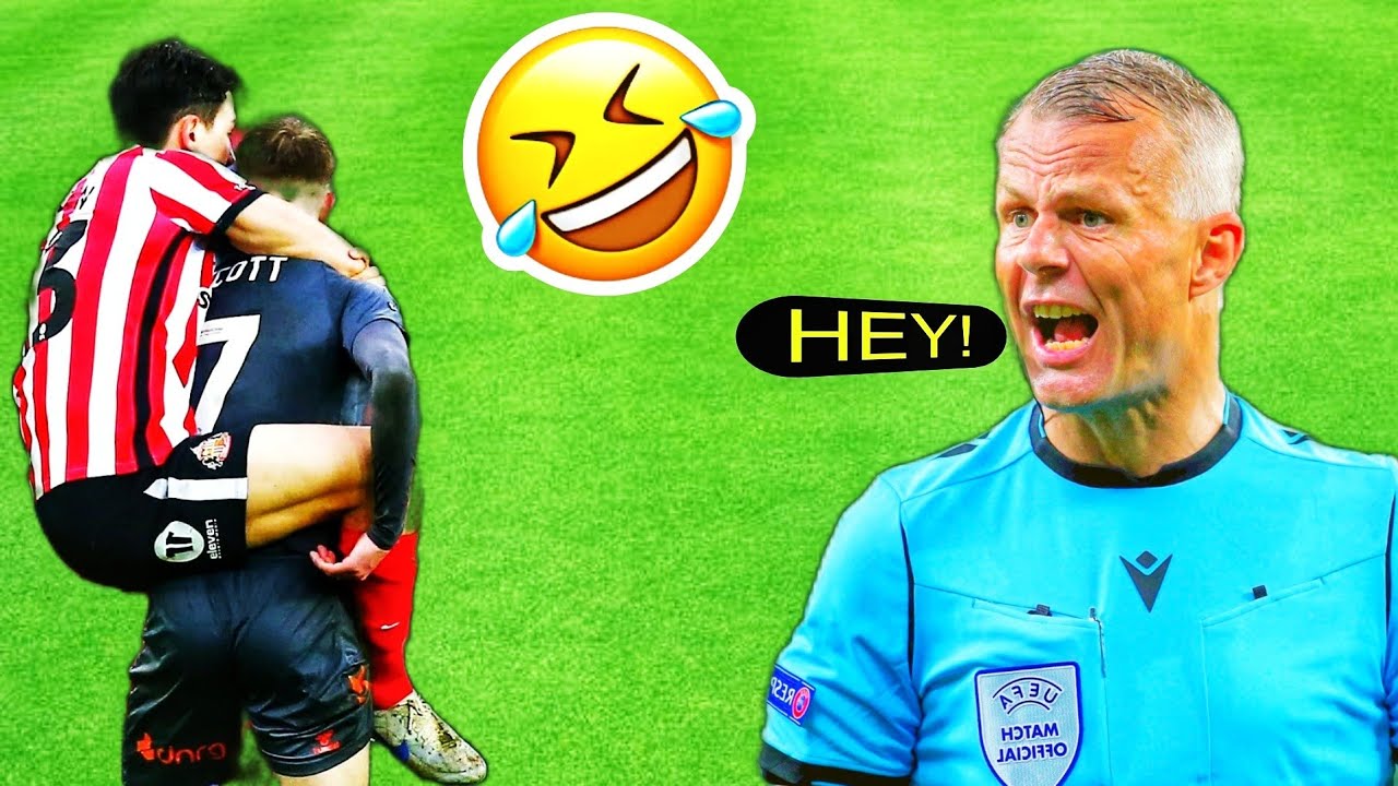 Comedy Football & Funniest Moments - YouTube