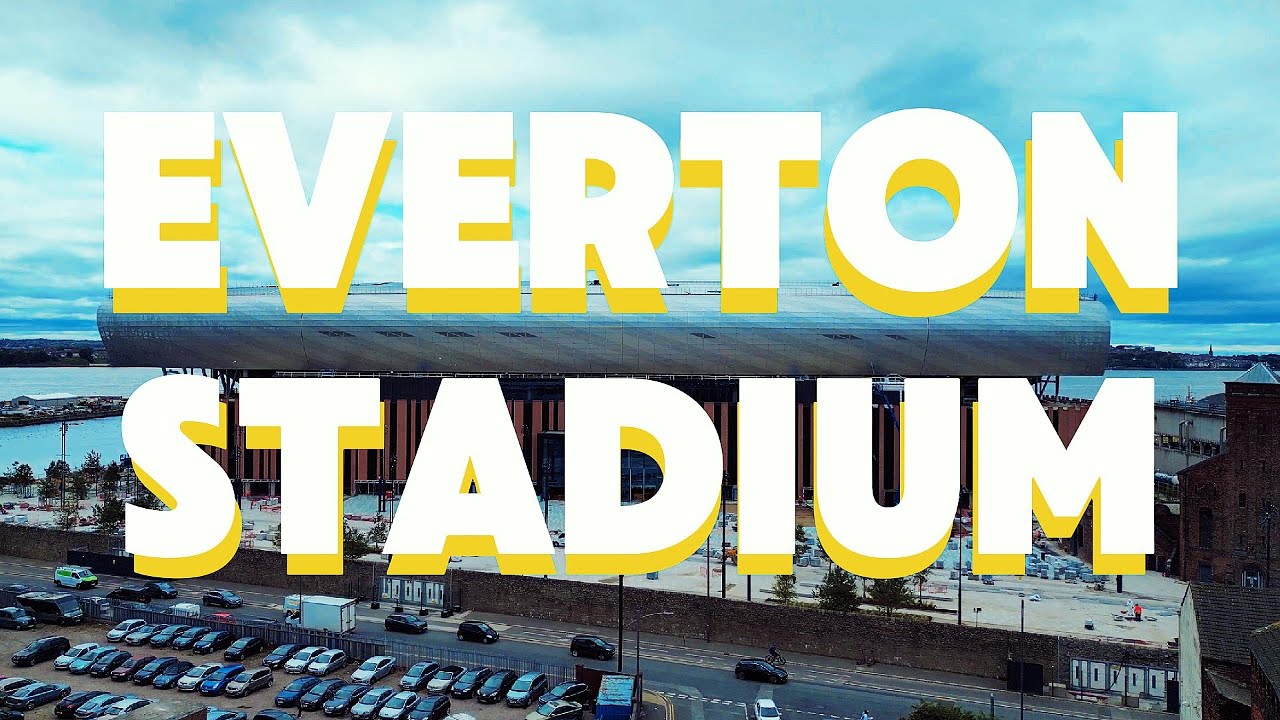 Everton's MAJESTIC New Stadium (Drone Footage) - YouTube