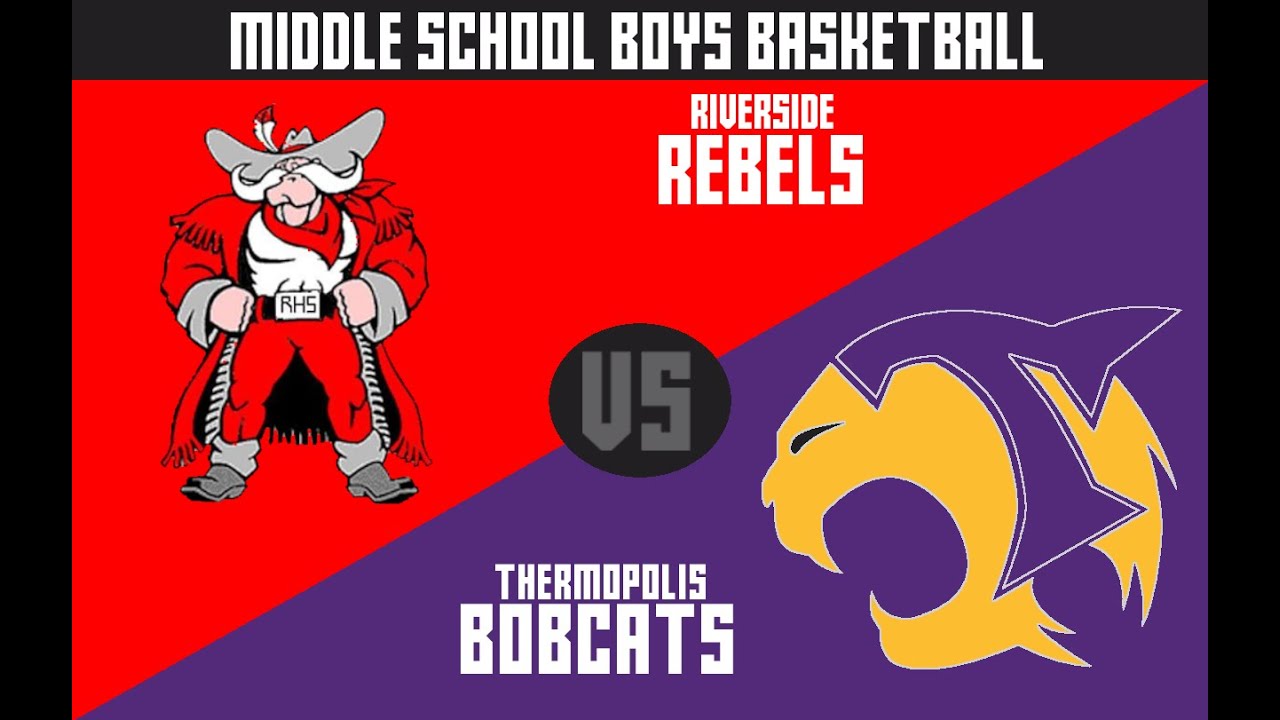 Middle School Boys Basketball - Thermopolis Bobcats @ Riverside Rebels ...