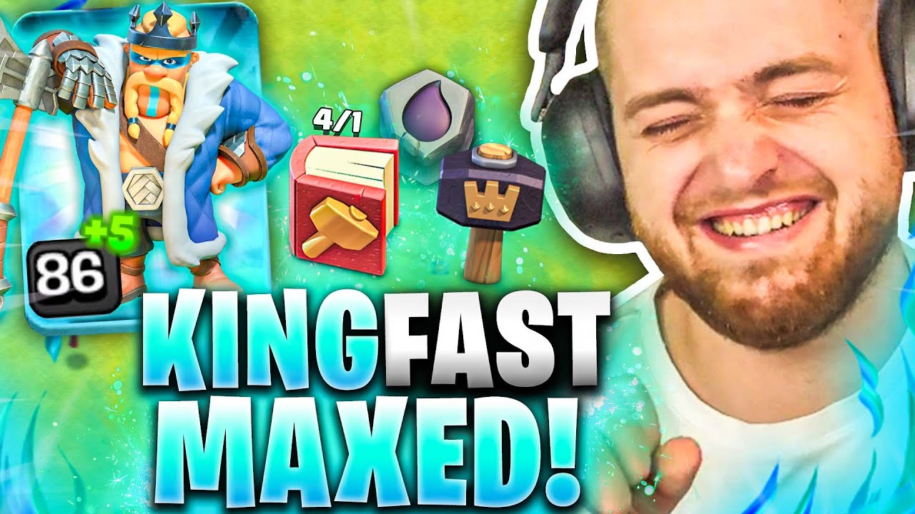 😍😨KING MAXED?! - 5 LEVEL in 1 RUN! | MAUERN fast MAXED gefarmt ...