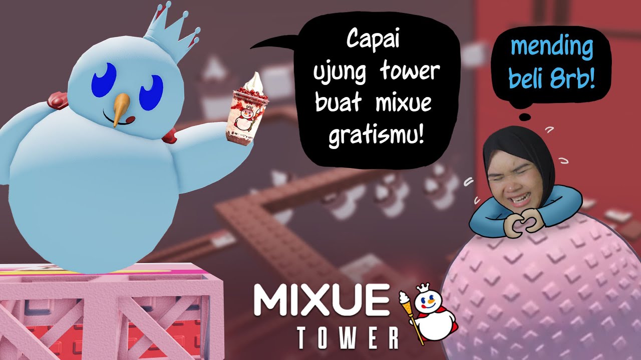 Perjuanganku Mendapatkan Mixue! | Mixue Tower - Roblox Indonesia - YouTube