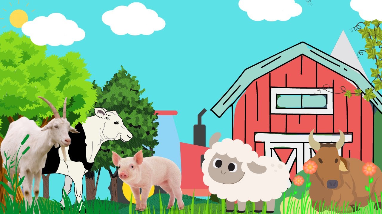 Farm Animal Sounds: Realistic Audio Recordings of Cows, Chickens, Pigs ...