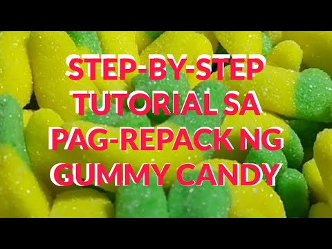 Paano Mag-repack Ng Gummy Candy:Step-by-Step Tutorial #gummycandy # ...
