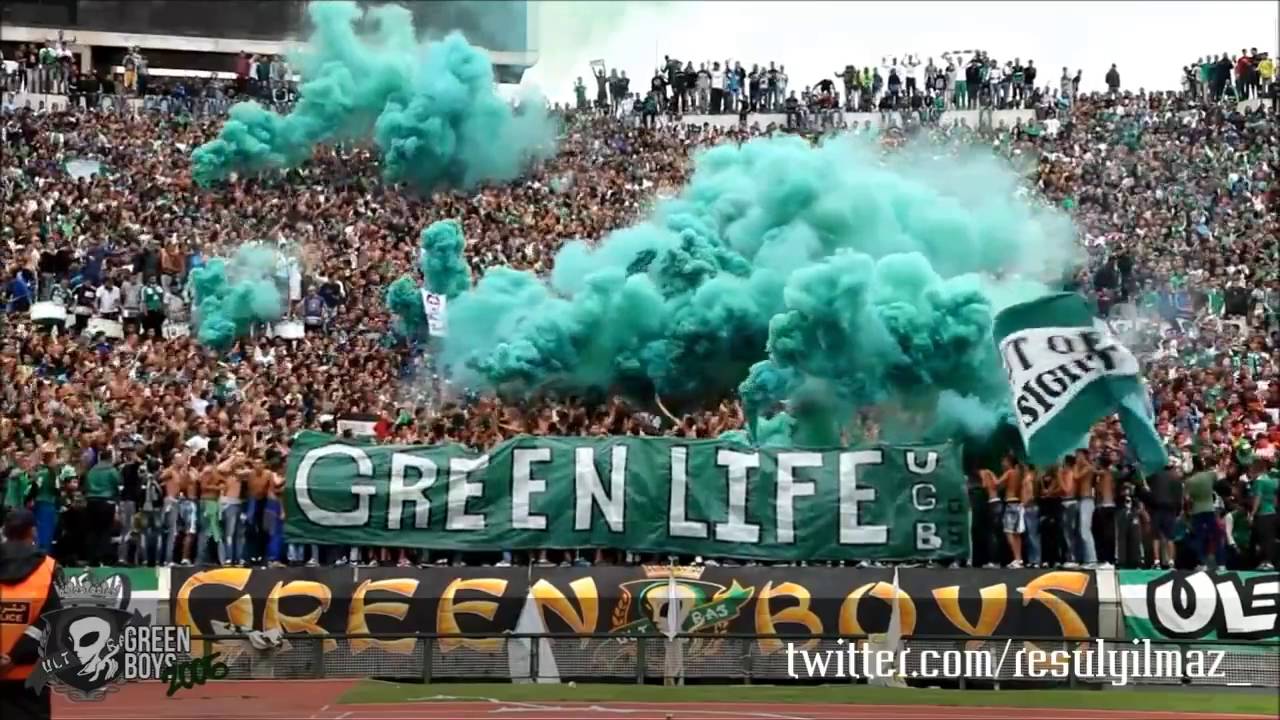 Raja Casablanca Fans Curva Sud - SADECE İZLE - YouTube