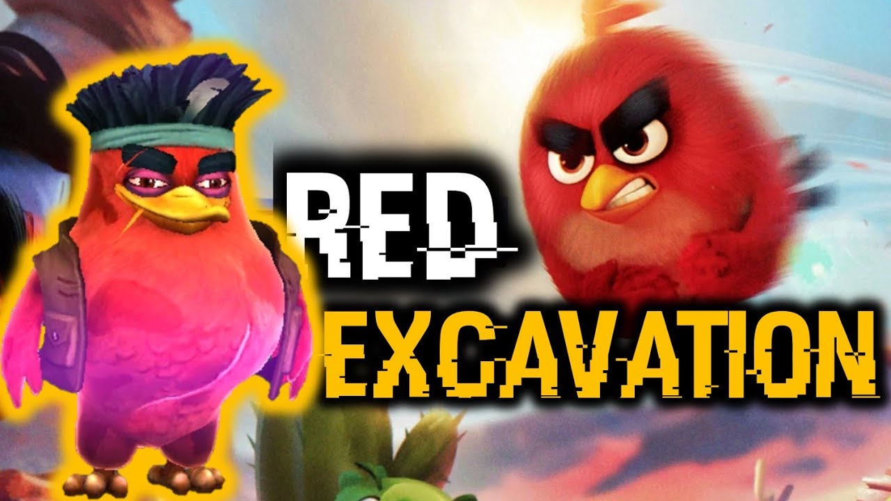 New Red Excavation With Master Claude! | Angry Birds Evolution - YouTube