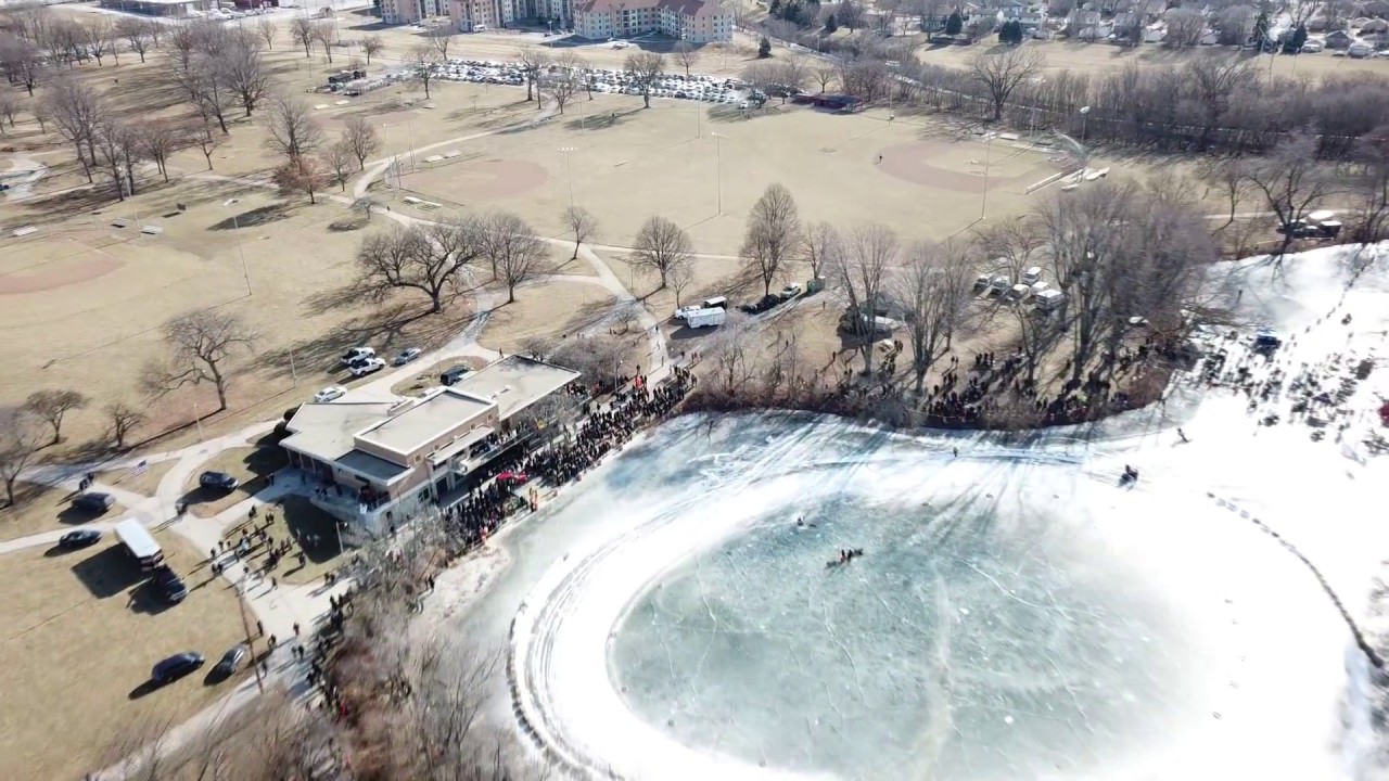 High Voltage show Milwaukee Ice races 2018 Wisconsin flat track - YouTube
