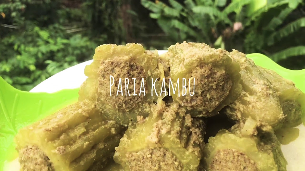 Paria kambu | resep paria (pare) kambu - YouTube