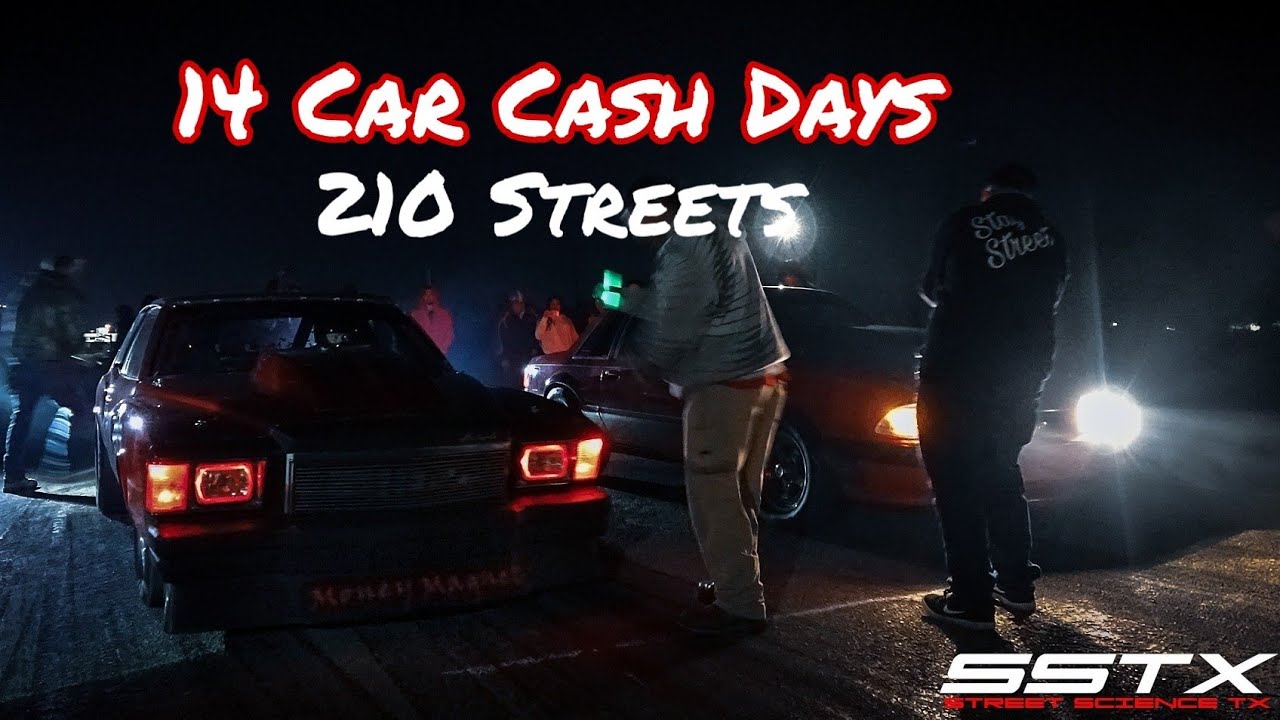 Texas Street Racing 14 Small Tire Cash Days - YouTube