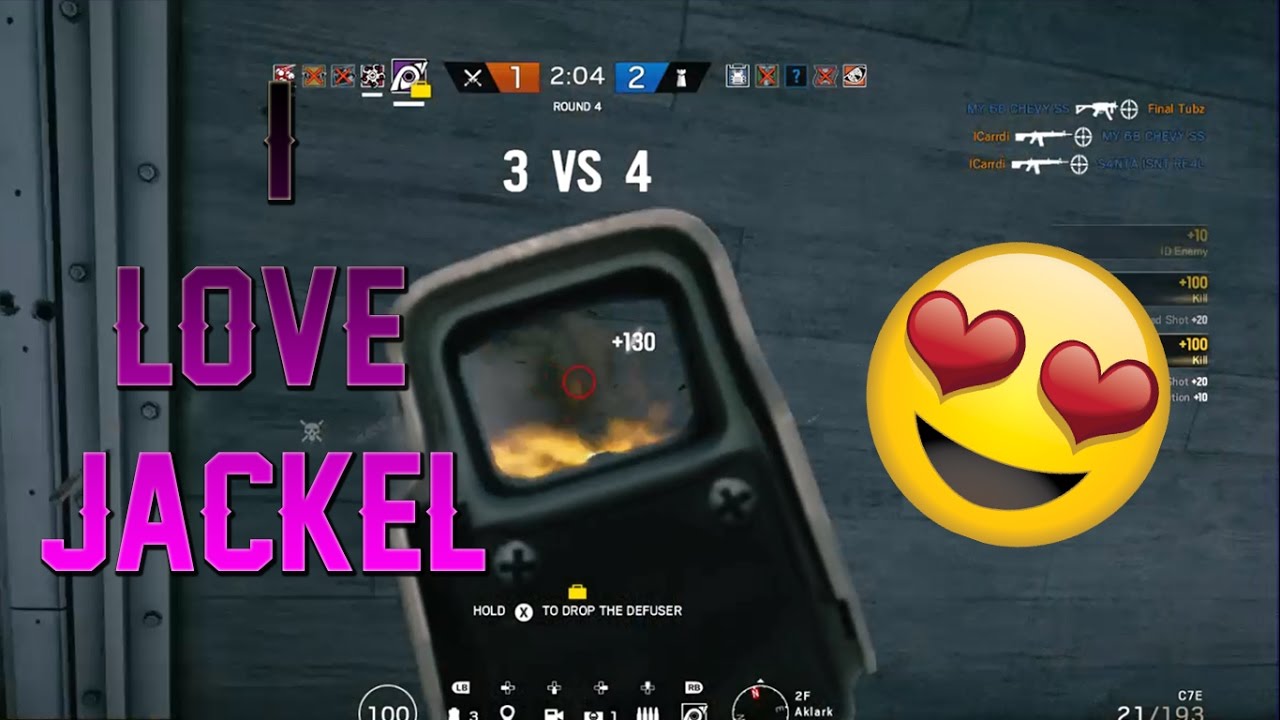 I Love Jackel (Rainbow Six Siege Highlights) - YouTube