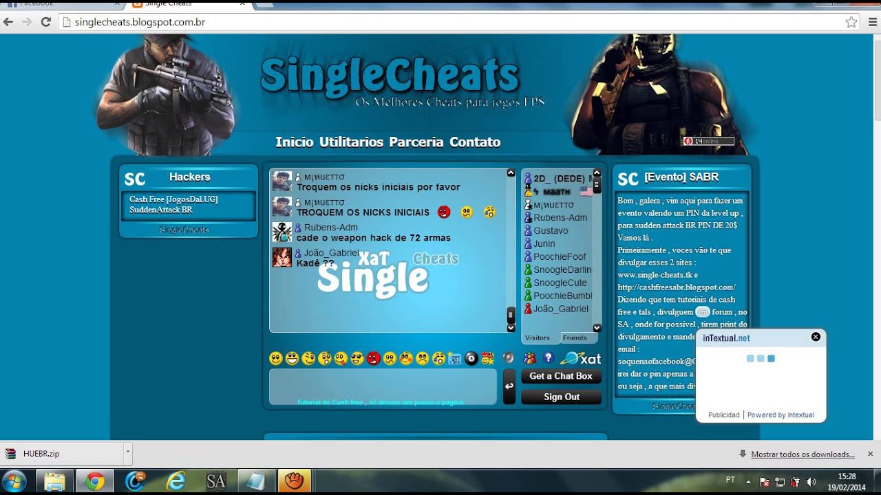 Single Cheats o Novo site de Cheats - YouTube