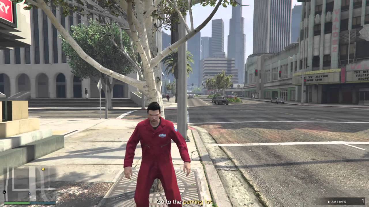 GTA5 online how to get the bugstar patch on the red jump suit - YouTube