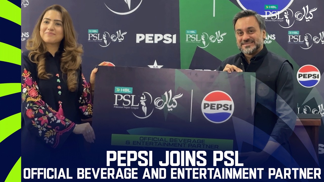 PEPSI joins HBL PSL as Official Beverage and Entertainment partner # ...