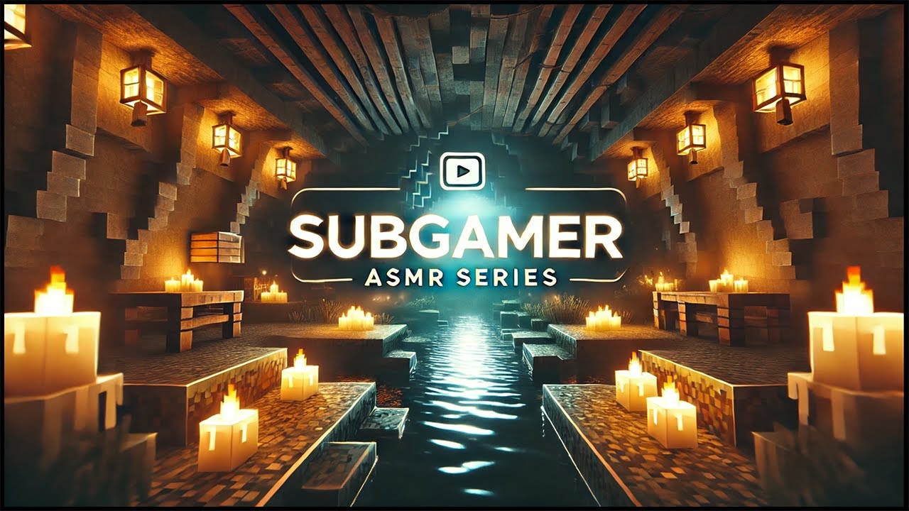 Minecraft ASMR Game play #4 | Mining and abandoned mines 1/2 - YouTube