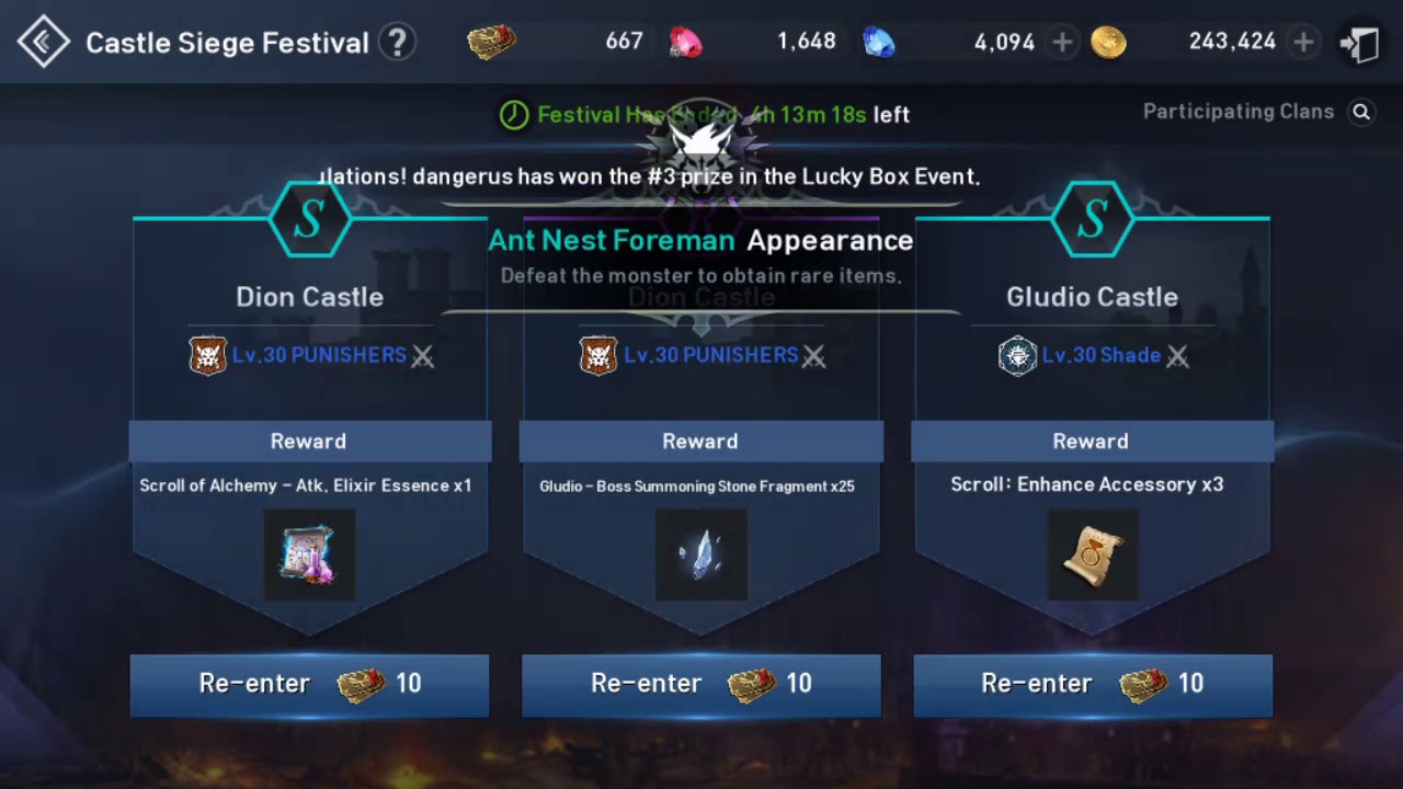 Castle bet - YouTube