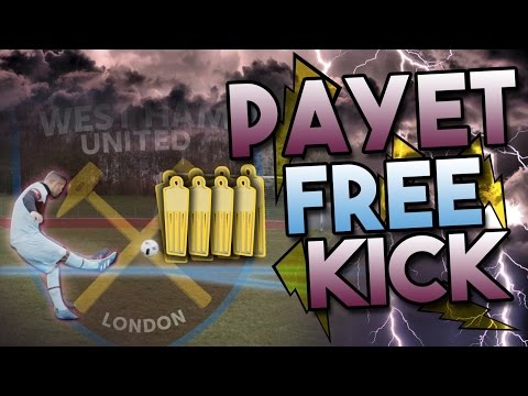 DIMITRI PAYET FREE KICK CHALLENGE!!