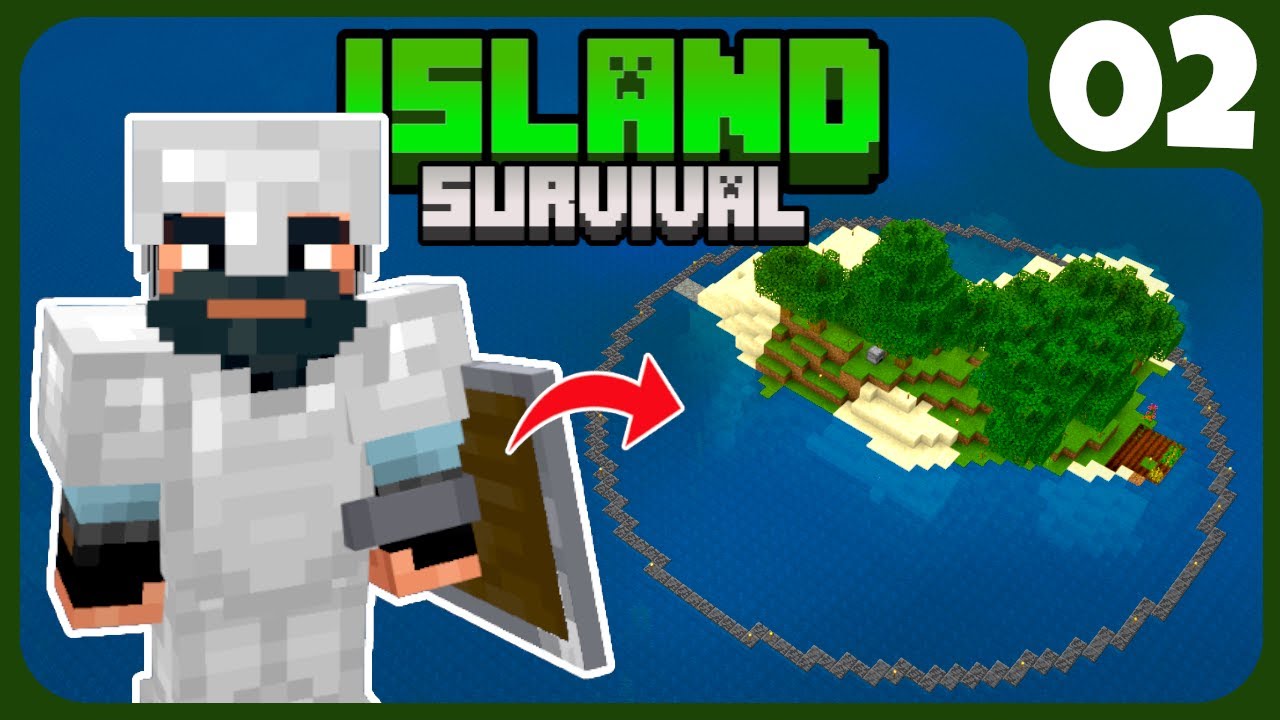 MEGA BASE PLANS! FULL IRON ARMOR & TOOLS! (#2) - YouTube