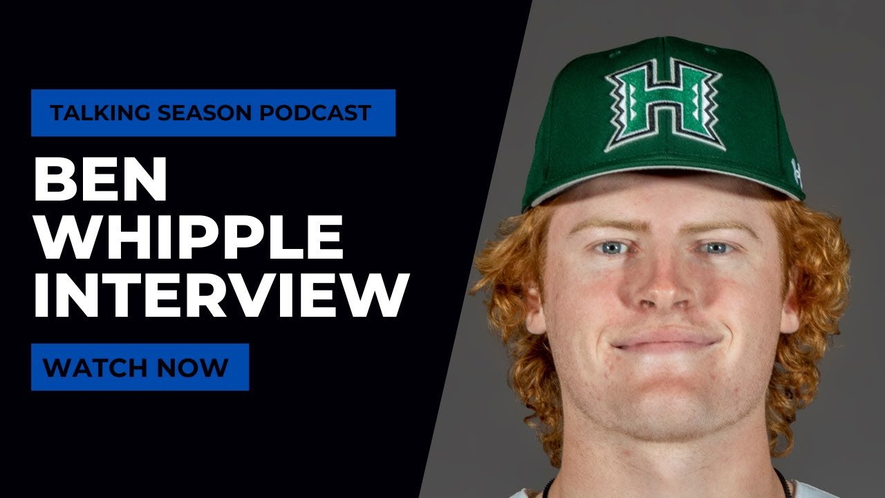 Hawaii Rainbow Warriors Pitcher Ben Whipple - YouTube
