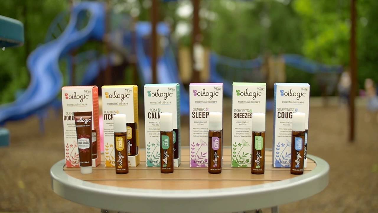 How to Use Oilogic® Essential Oil Care Roll-Ons - YouTube
