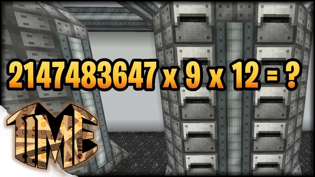 2147483647 x 9 x 12 Items Speichern | Minecraft Time #49 - YouTube