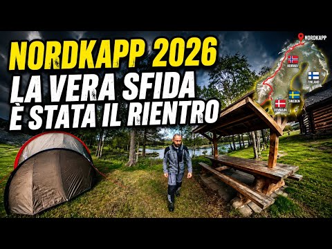 ✅NORDKAPP 2026: 😅DIVERSO da come l'avevo immaginato ma 😱AVVENTUROSO AL 101%. BMW R1200 GS ADV