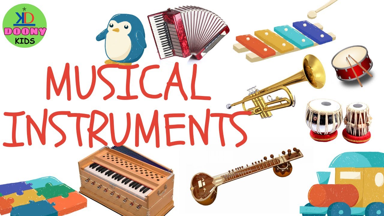 Musical Instruments for Kids||Kids Music||Child Education||English ...