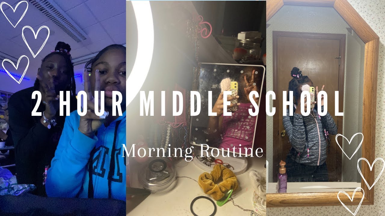 Eat, Sleep, Middle School Morning Routine | GRWM - YouTube