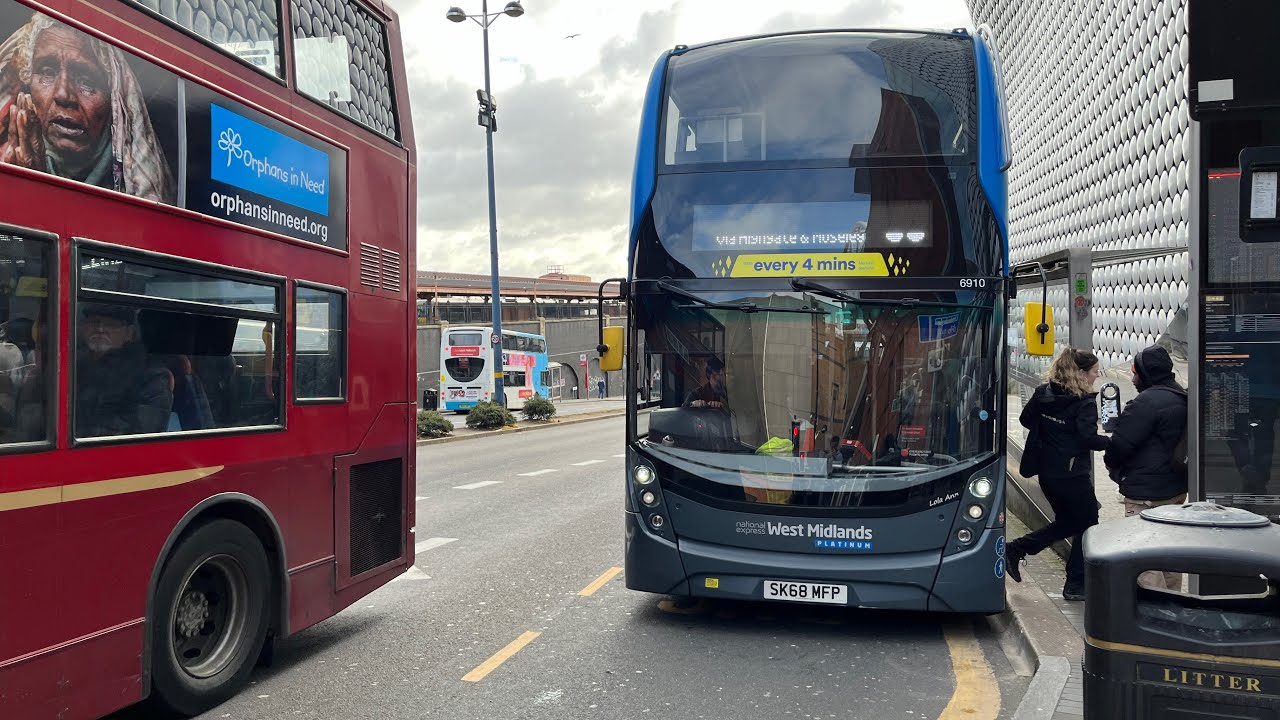 Flying through Traffic | ADL Enviro 400 MMC Smart-Hybrid Voith | 6910 ...