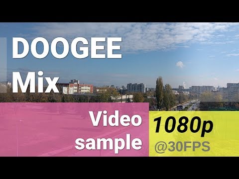Doogee Mix 1080p@30fps video sample - YouTube