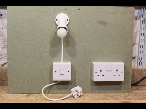 Simple Plug in Light and Switch