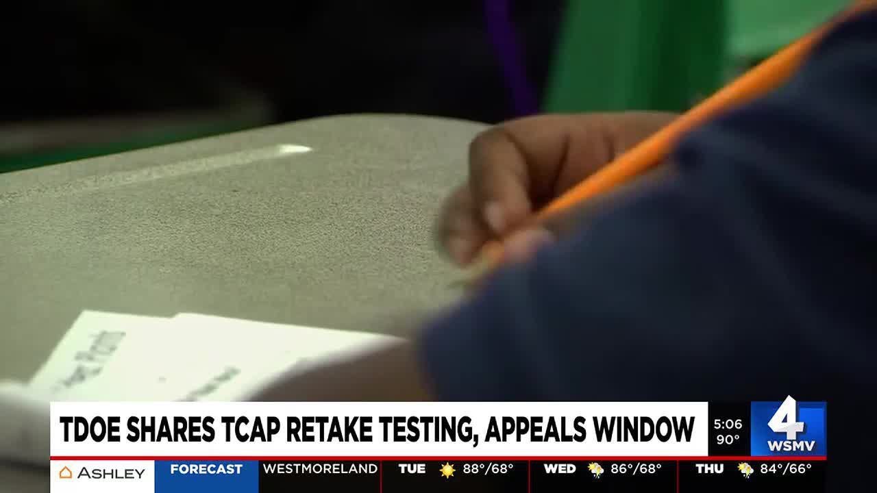 TDOE shares TCAP retake testing, appeals window - YouTube