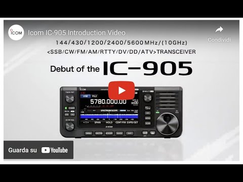 Icom IC-905 - YouTube
