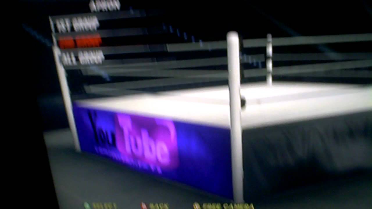 WWE'12 Create an arena high res, logo bypass - YouTube