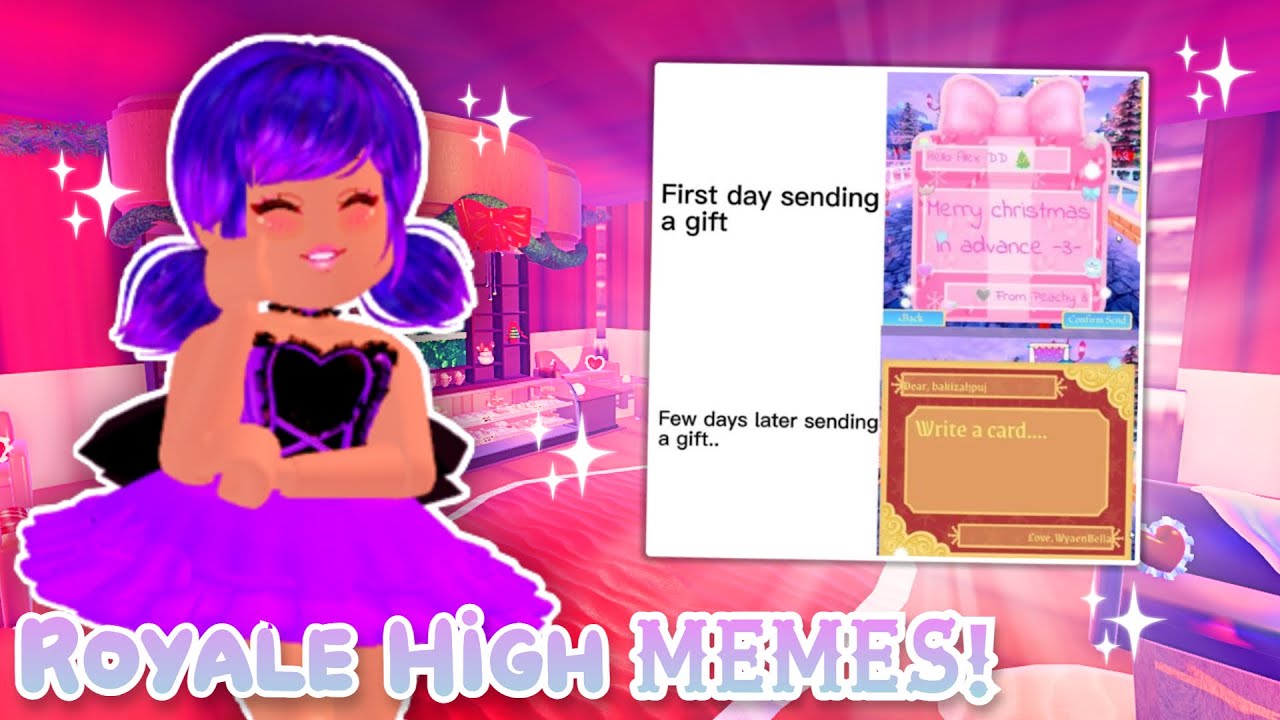 Reacting To RELATABLE ROYALE HIGH MEMES! Royale High Memes - YouTube