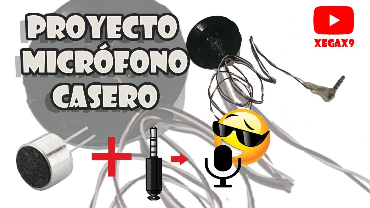 Micrófono Casero Proyecto - YouTube