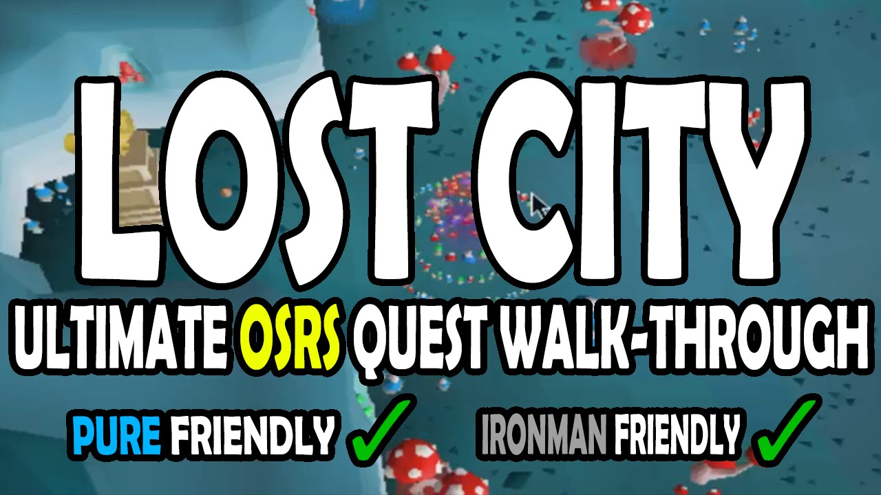 [OSRS] Lost City Quest Guide for Pures on Old School RuneScape - YouTube