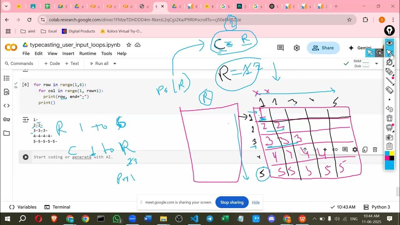 class 7 | while loop | loop practice - YouTube