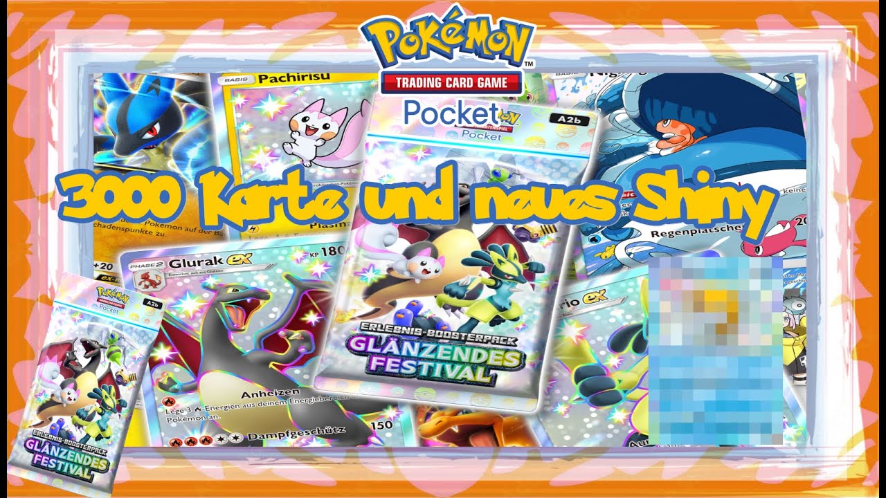 3000 Karten und endlich wieder Glitzer shiny Karte | Pokémon TCG Pocket ...