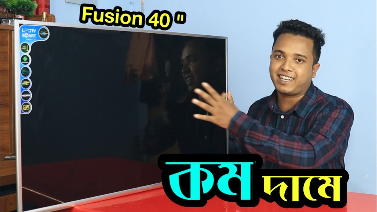 Fusion 40" Smart Android LED Tv 📺 অবিশ্বাস্য কম দামে 🔥 Fusion 40" tv ...