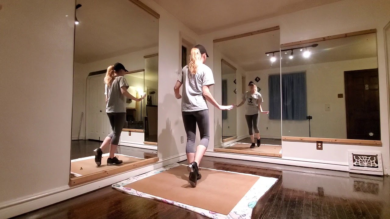 Shuffle Ballchange Shuffle Leap Toe - Slow Walk-thru - Intermediate ...