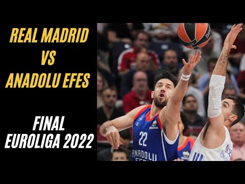 RESUMEN COMPLETO: Real Madrid vs Anadolu Efes | Final Euroliga 2022