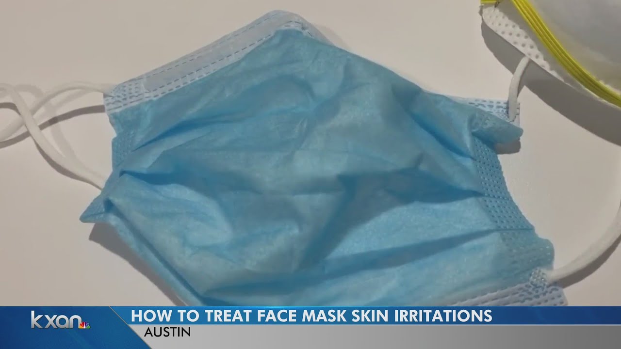 Dealing with 'mask rash?' - YouTube
