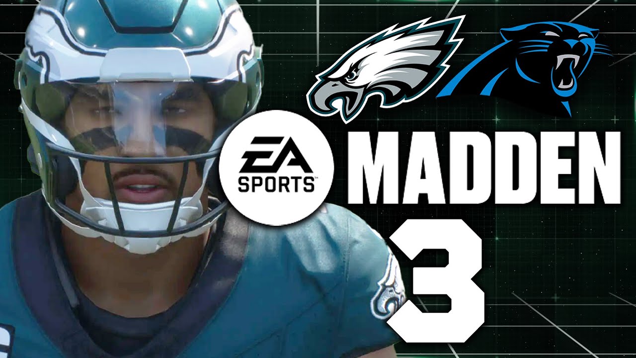 COMEBACK ON MADDEN! | Panthers @ Eagles - YouTube