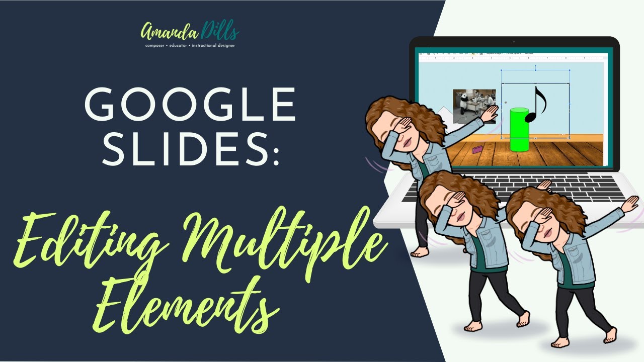 Google Slides: Editing Multiple Elements (Align, Distribute, Group ...