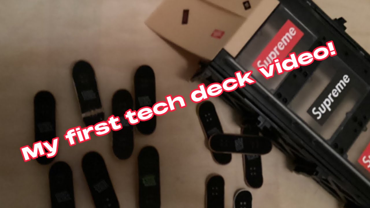 My first tech deck video! - YouTube