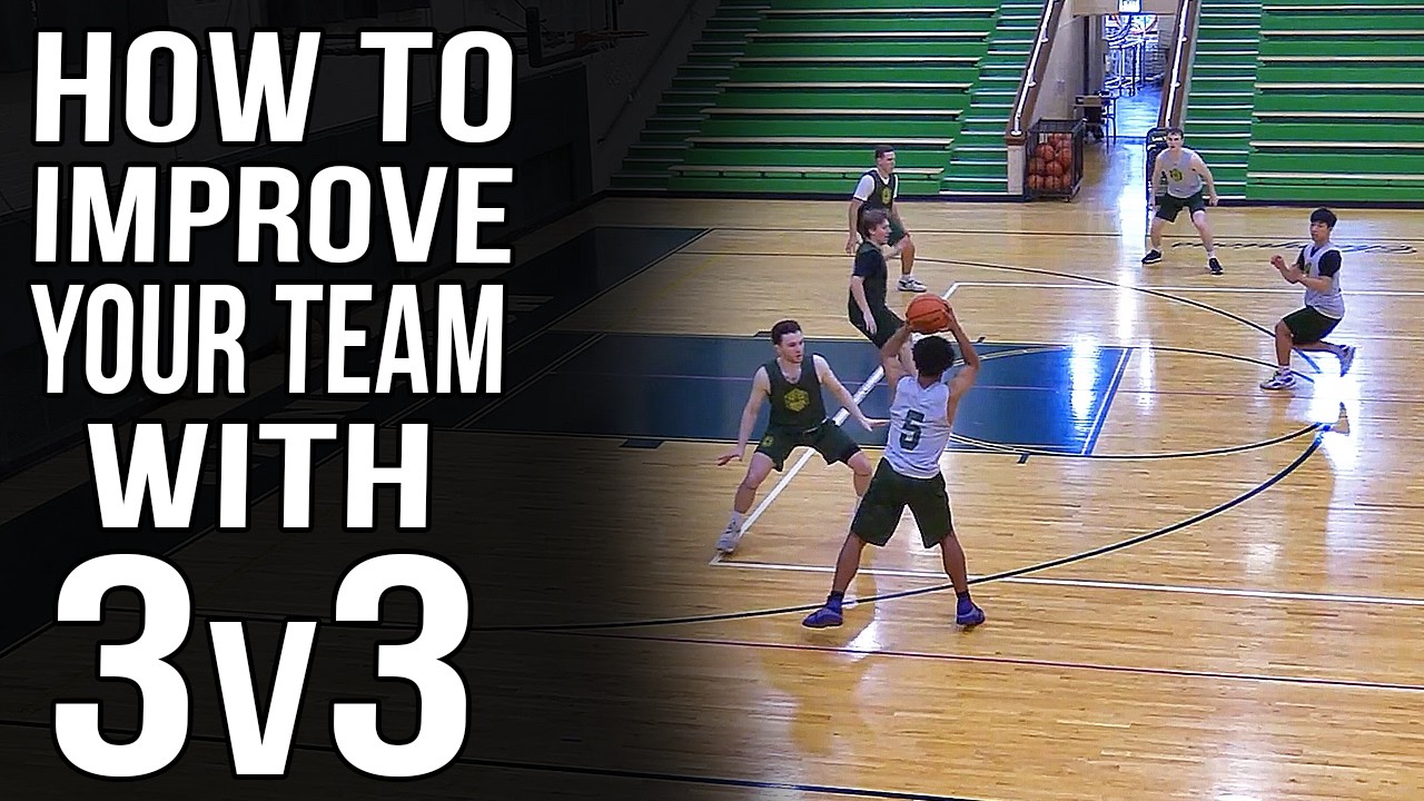 3 Best 3v3 Basketball Drills For Offense & Defense - YouTube