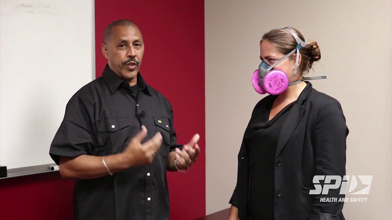 Proper method for installing a half-mask | SPI Health and Safety - YouTube