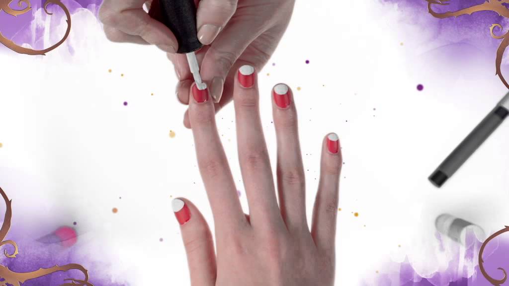 Disney's Descendants | Carlos Nail Art Tutorial with Dove Cameron - YouTube