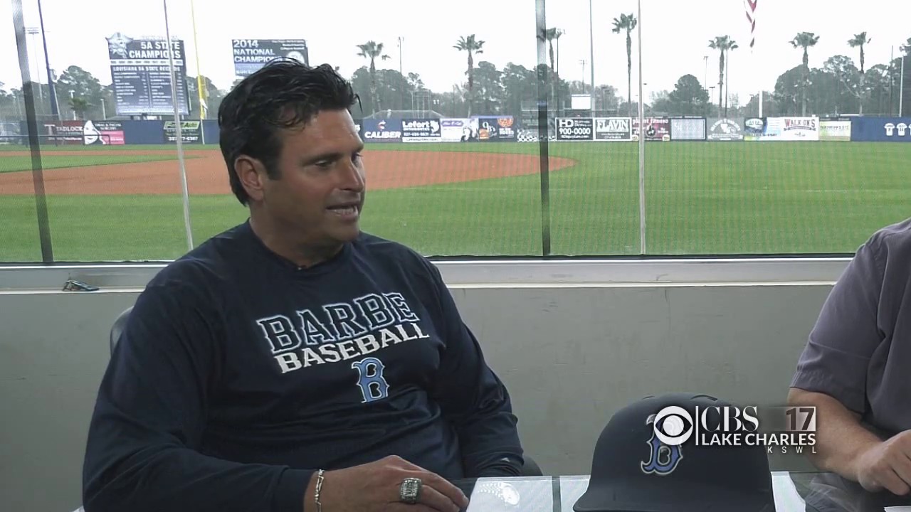 Eye on SWLA Sports with Barbe Head Baseball Coach - YouTube
